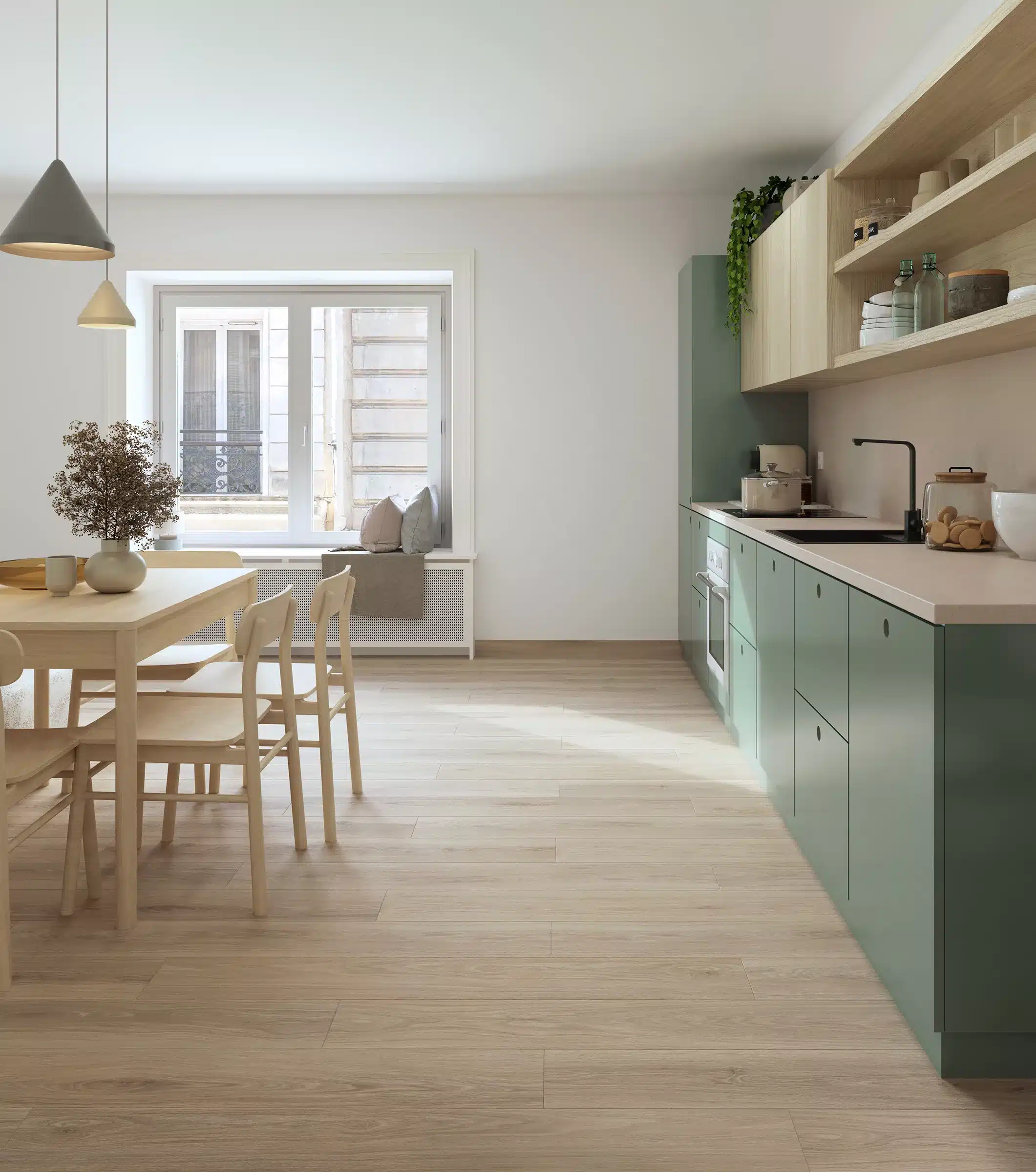 Suelo Laminado Finfloor Modelo Roble Loira - Decobraz Distribuidor Oficial