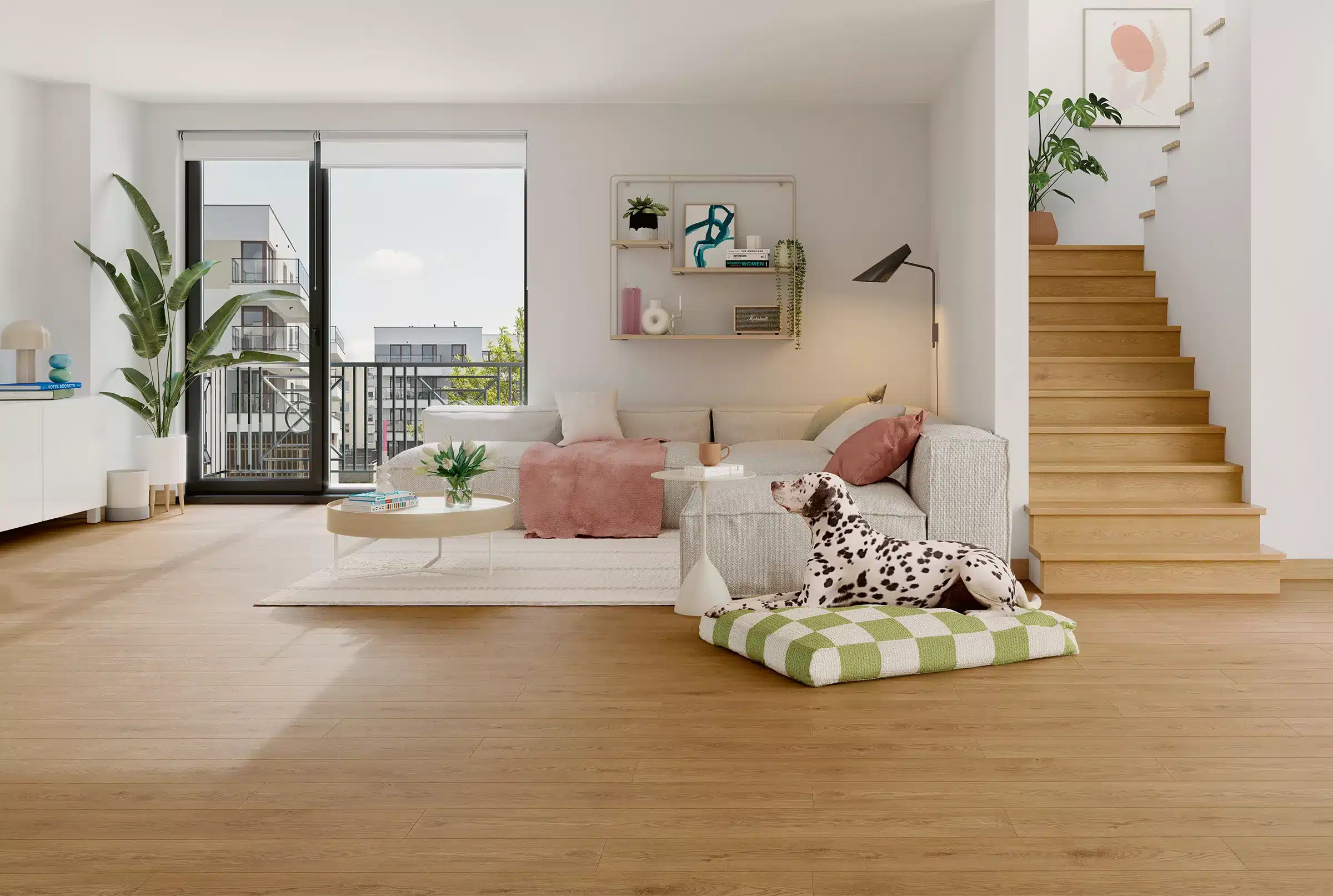Suelo Laminado Finfloor Modelo Roble Ambar - Decobraz Distribuidor Oficial