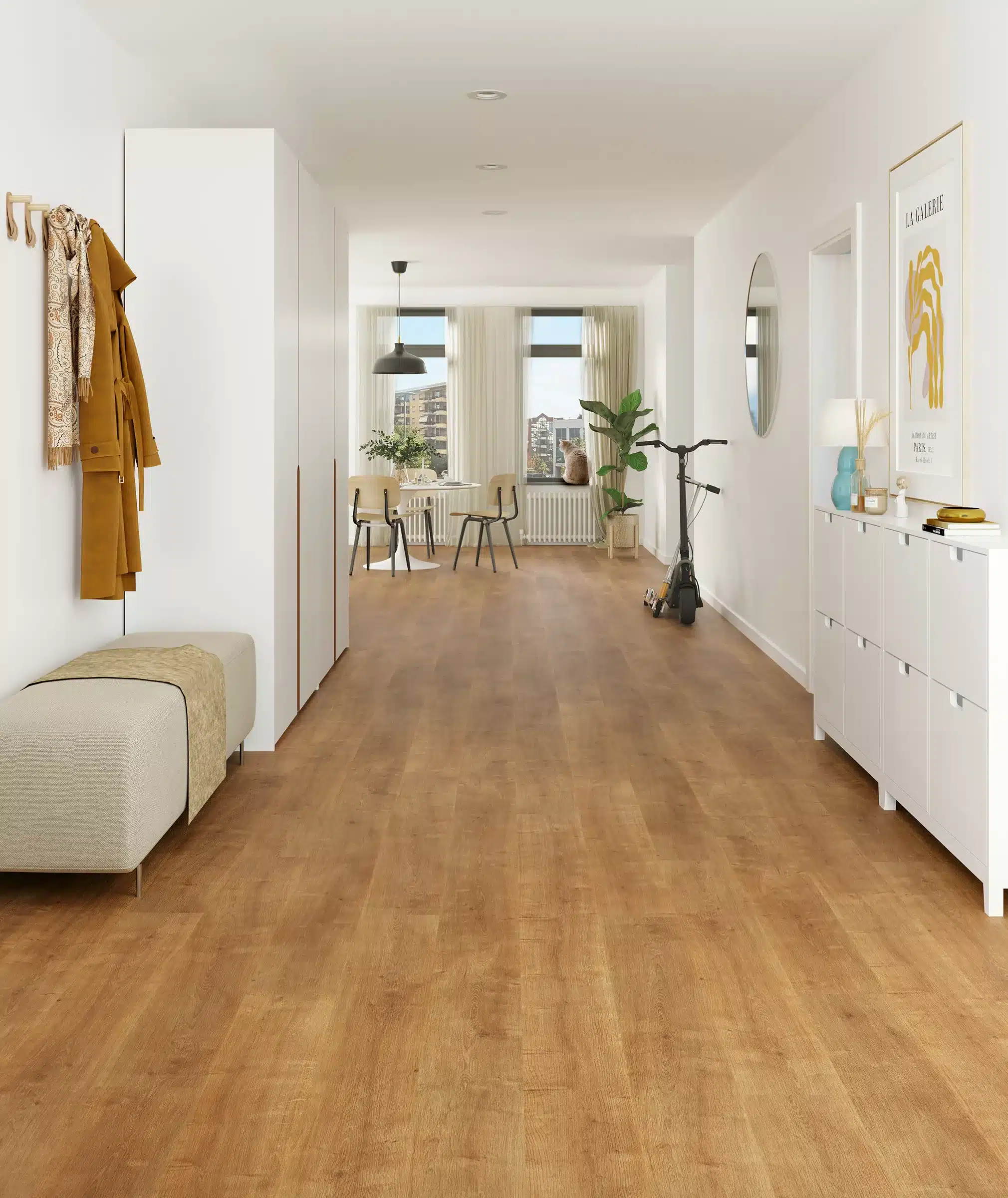 Purefloor: Lamas de Roble Lobios en Formato 1331 x 194 mm - Decobraz